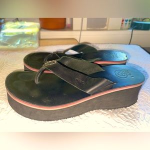 90’s Chunky Platform Flip Flop Sandals Reef - Gem
